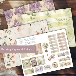 Vintage Hidden Paperclip Kit – Printable Junk Journal Embellishments ...