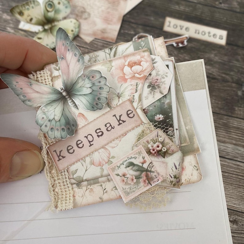 Vintage Hidden Paperclip Kit – Printable Junk Journal Embellishments ...