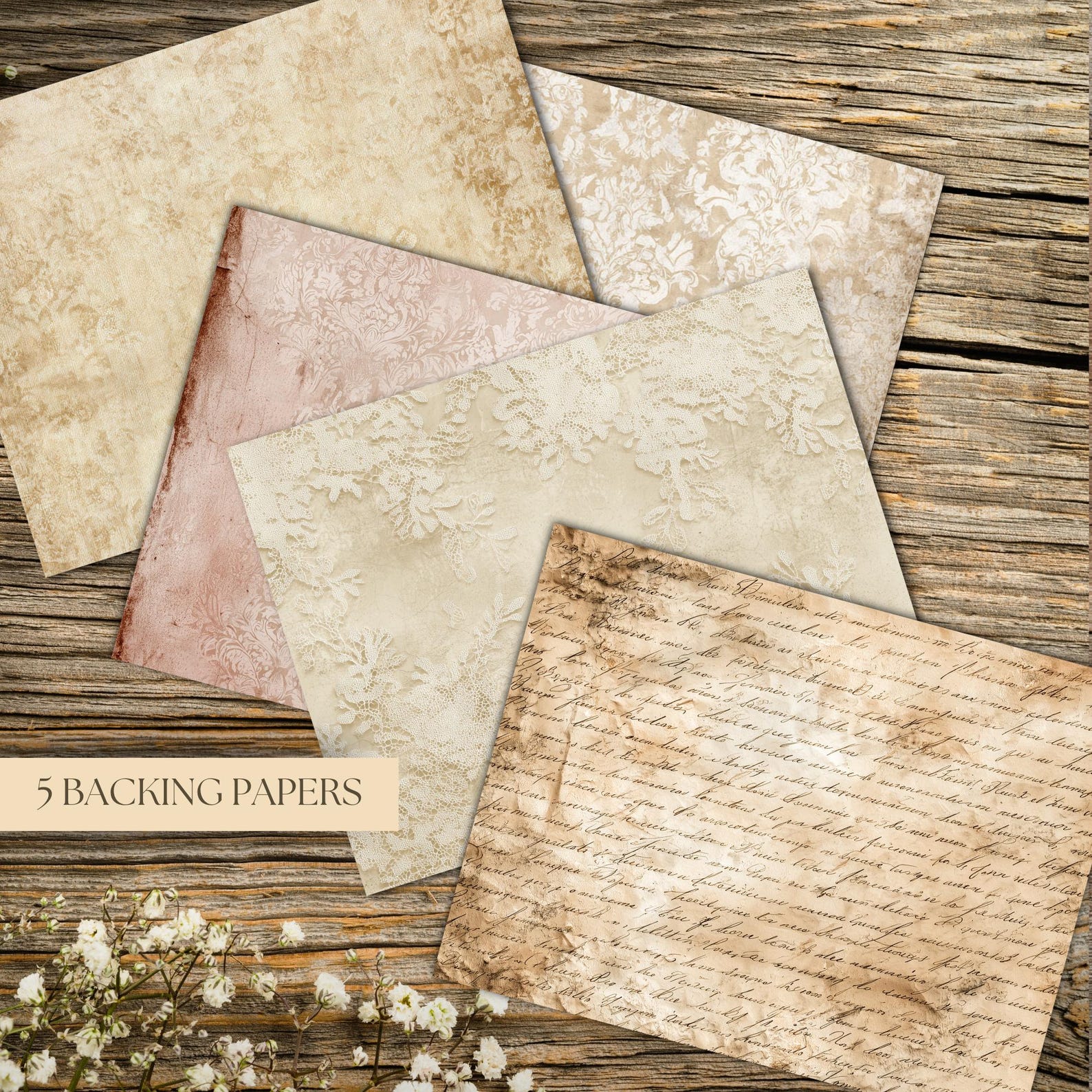 Digital Vintage Scripture Seed Packet Kit – Printable Christian ...