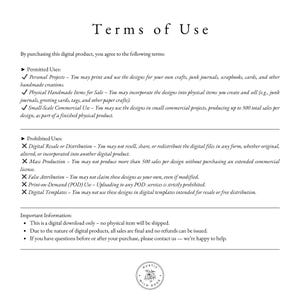 Printable Ephemera Storage Box, DIY Paper Craft Template, Shabby Chic ...