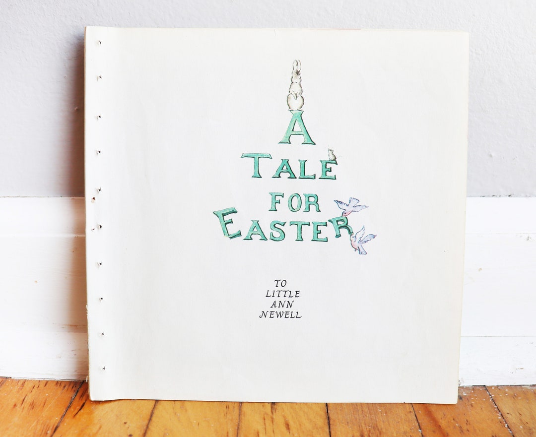 Complete Pages From "a Tale for Easter" From "tasha Tudor's Sampler ...