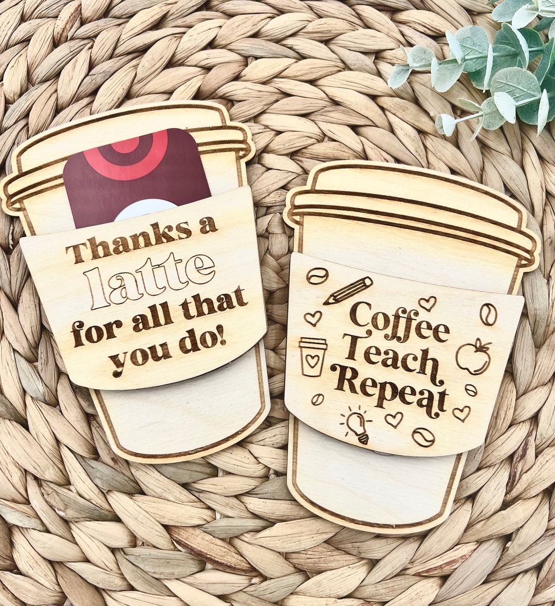 Teacher Appreciation Gift | Teacher Gift Card Holder | Teacher Gift ...