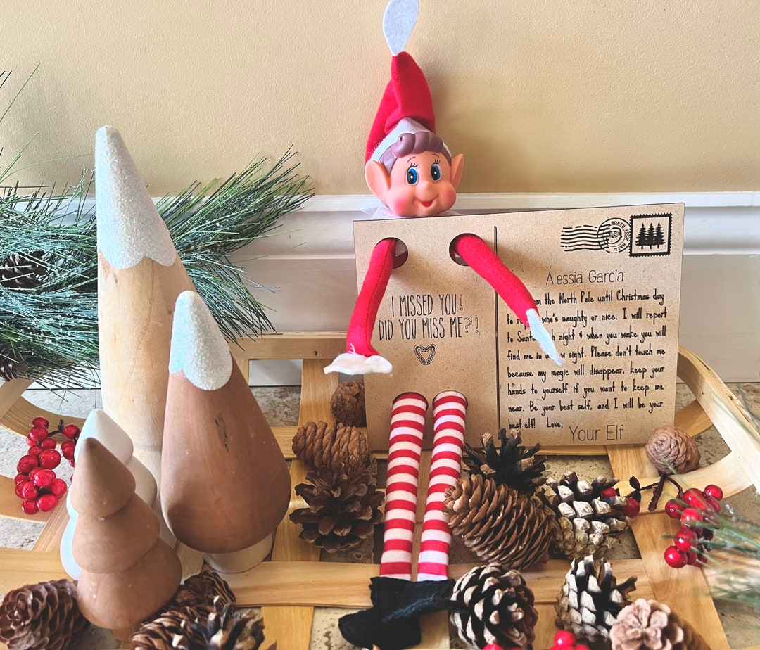 Elf Arrival Letter | Welcome Back Elf Letter | Christmas Keepsake ...