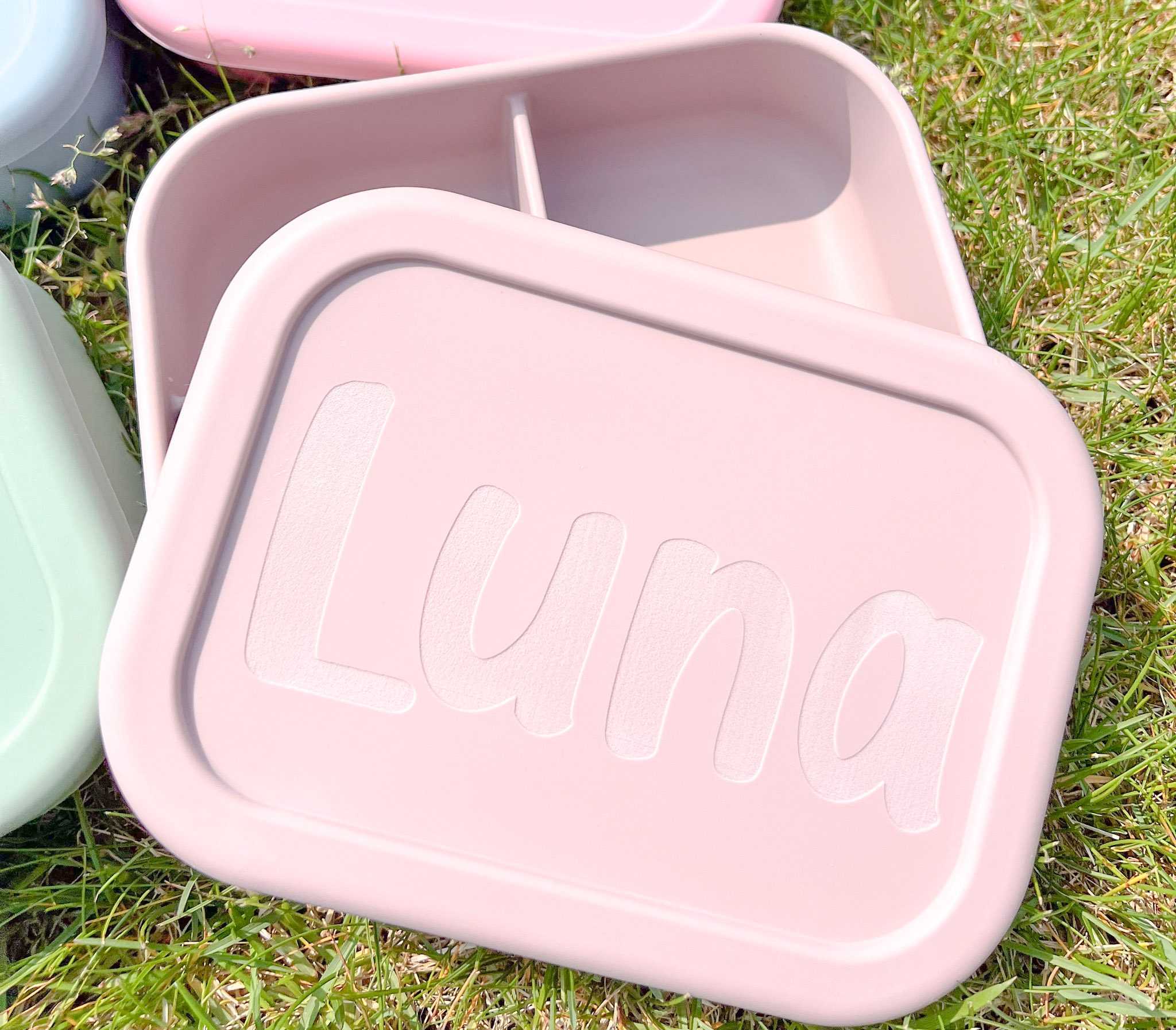 Personalized Engraved Silicone Bento Box Lunch Box Lunch - Etsy