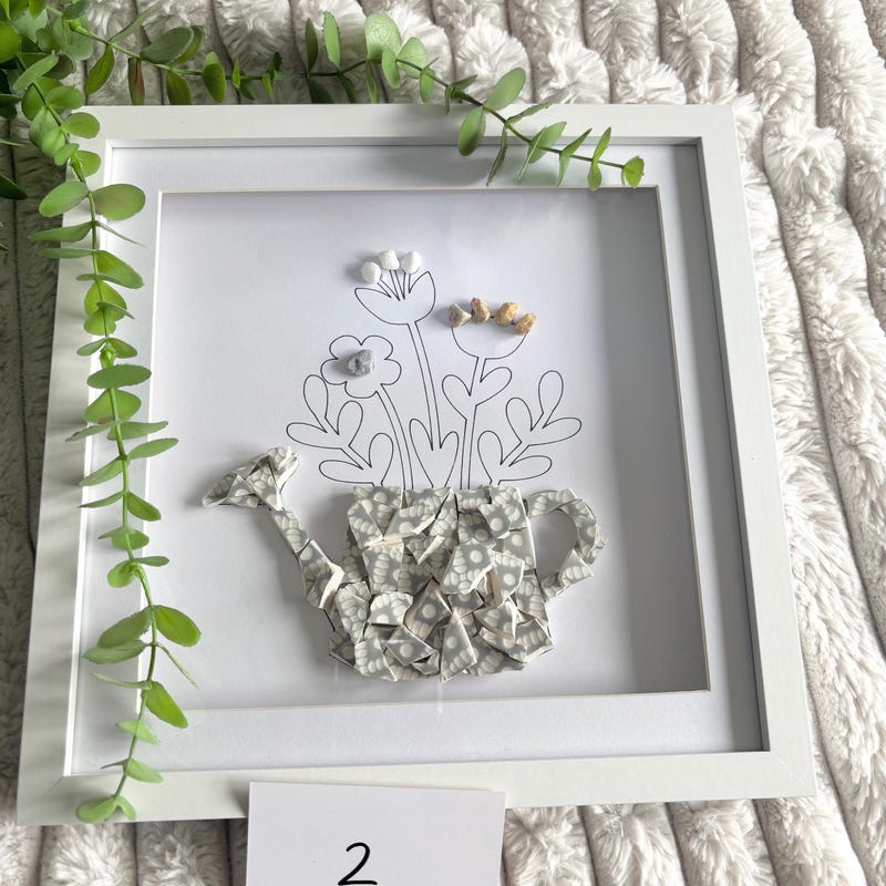 Flower Mosaic Frames - Etsy UK