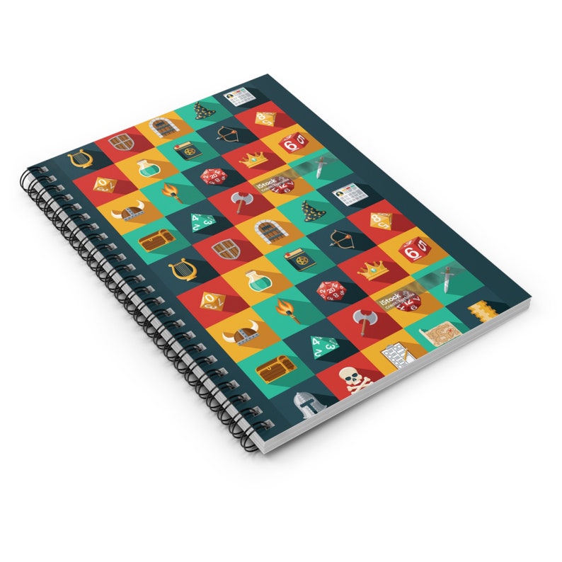 Adventure Symbols Notebook - Etsy