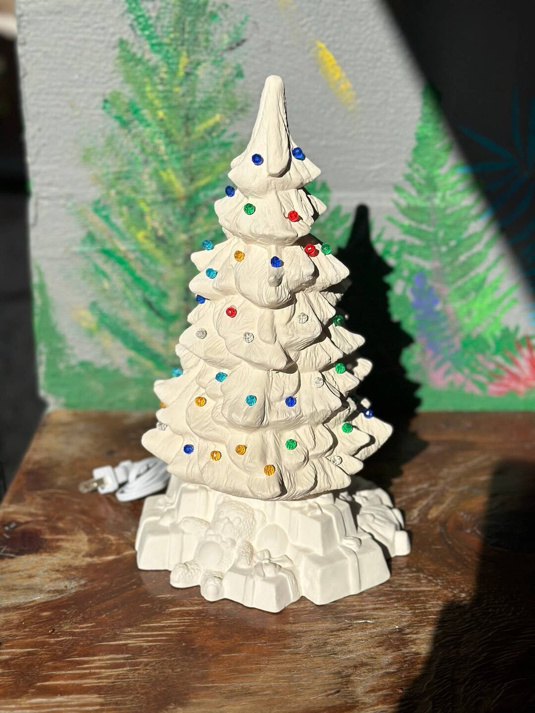 Ceramichrome Ready to Paint Vintage Ceramic Christmas Tree Bisque - Etsy