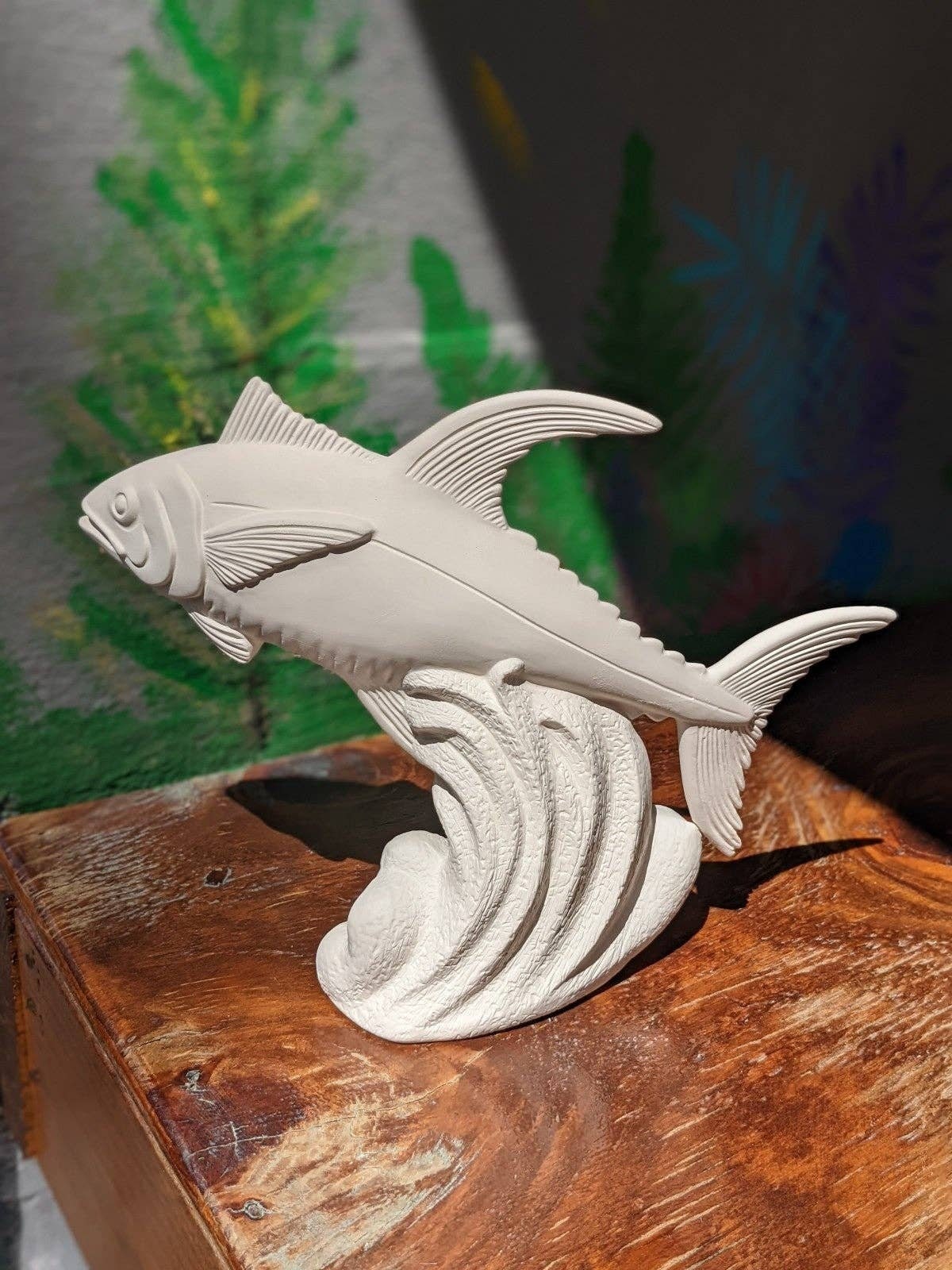 Yellowtail Tuna Fish Ceramic Bisque Ready to Paint - Etsy