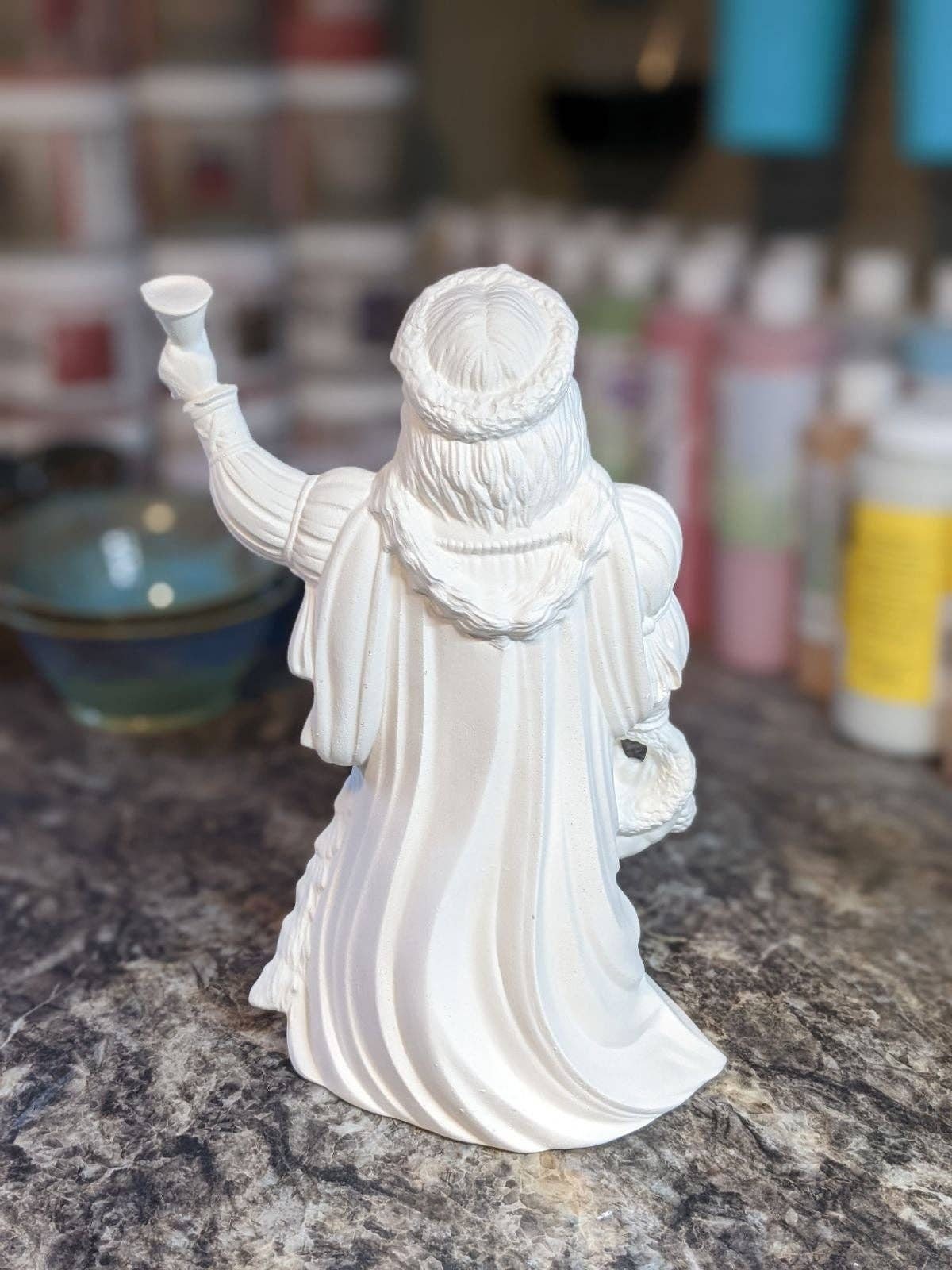 Kimple Old World English Santa Christmas Ceramic Bisque Vintage - Etsy