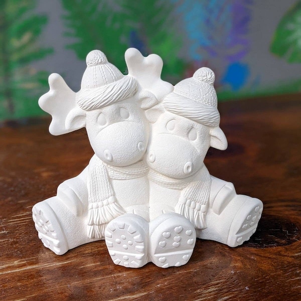 Ceramic Bisque Moose - Etsy