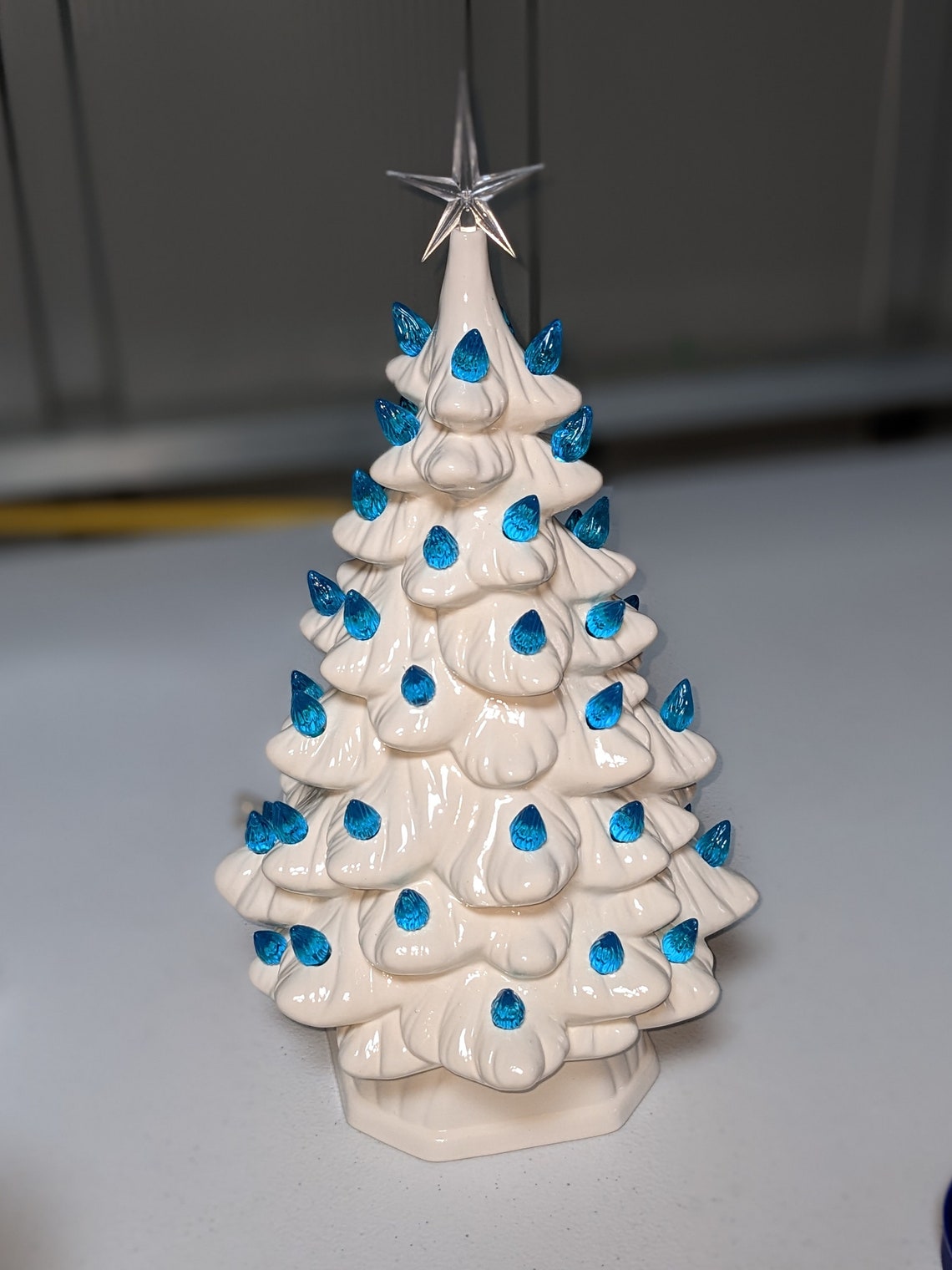Vintage 13" Holland Ceramic Christmas Tree - Etsy