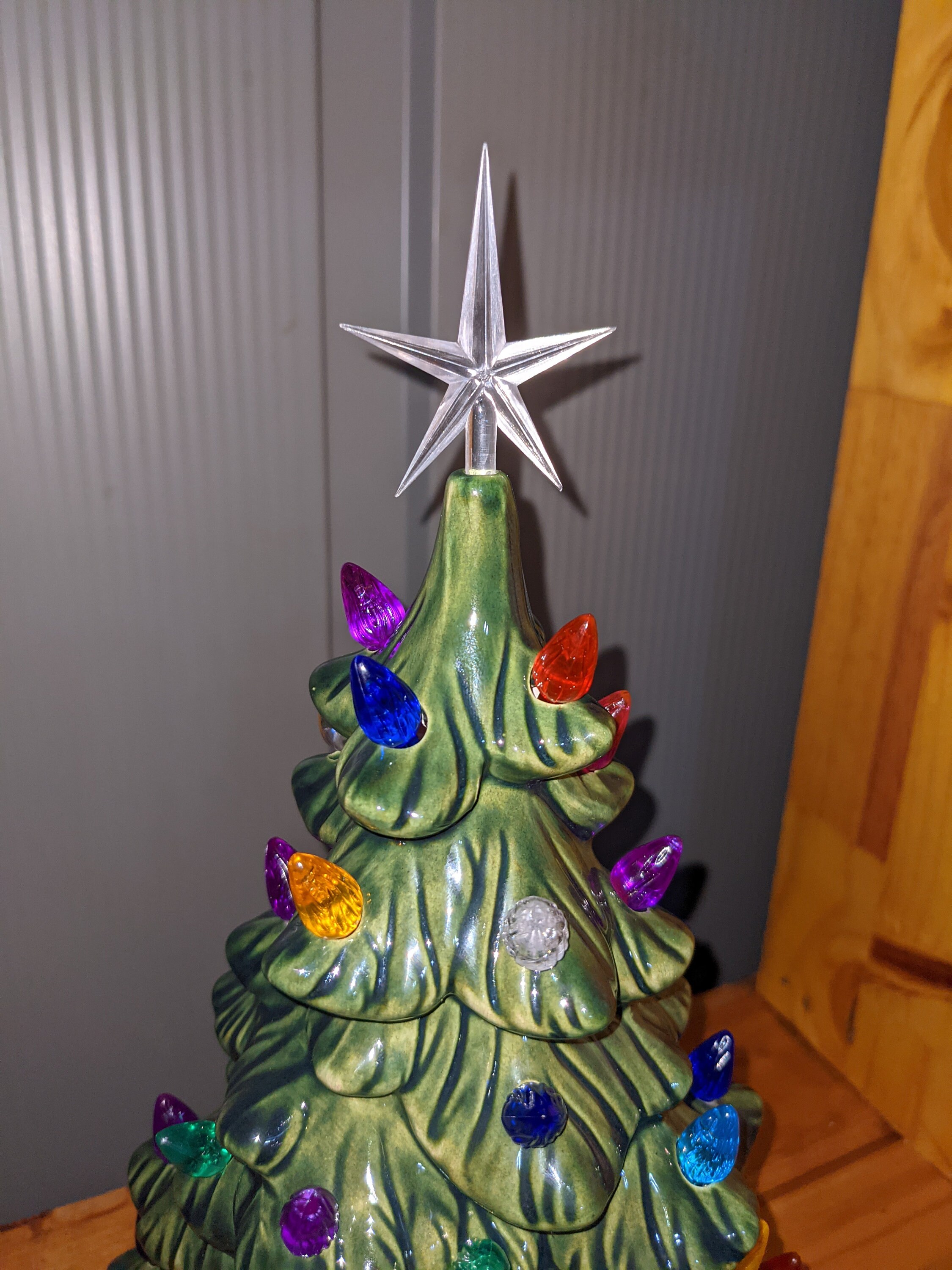 Vintage 13" Holland Ceramic Christmas Tree - Etsy