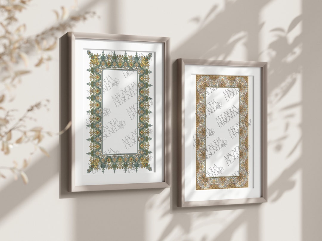 Nikkahnama Custom Luxury Nikkah Contract Mughal, Persian, Turkish ...