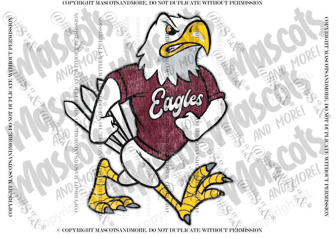 Eagle Mascot in Vector, Jpeg, Png, Pdf, Eps, Svg - Etsy