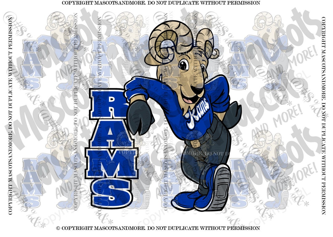 Ram Mascot in Svg, Png, Eps, Pdf, Jpg - Etsy