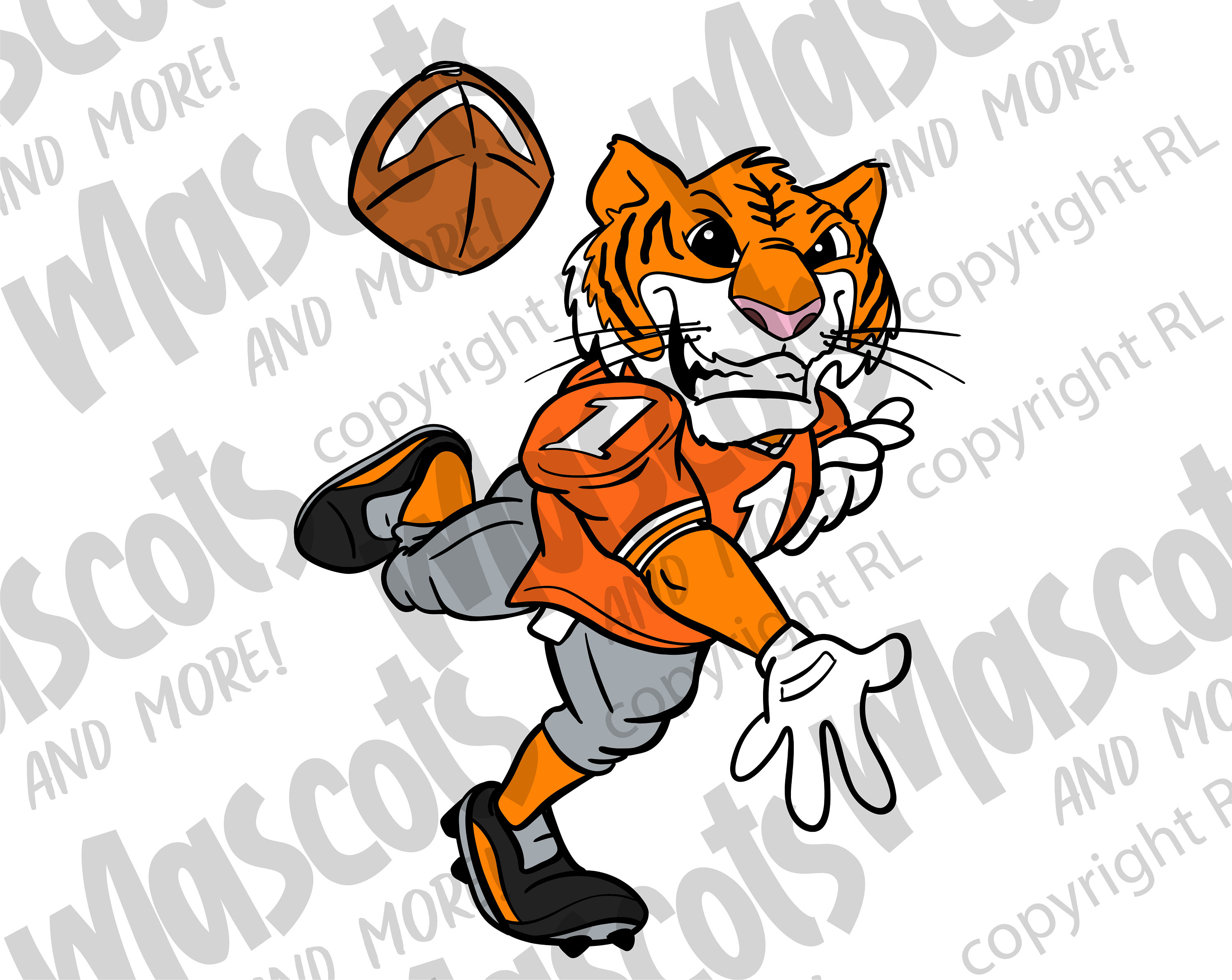 Football Tiger Logos in Vector, Eps, Svg, Pdf, Png, Jpeg - Etsy