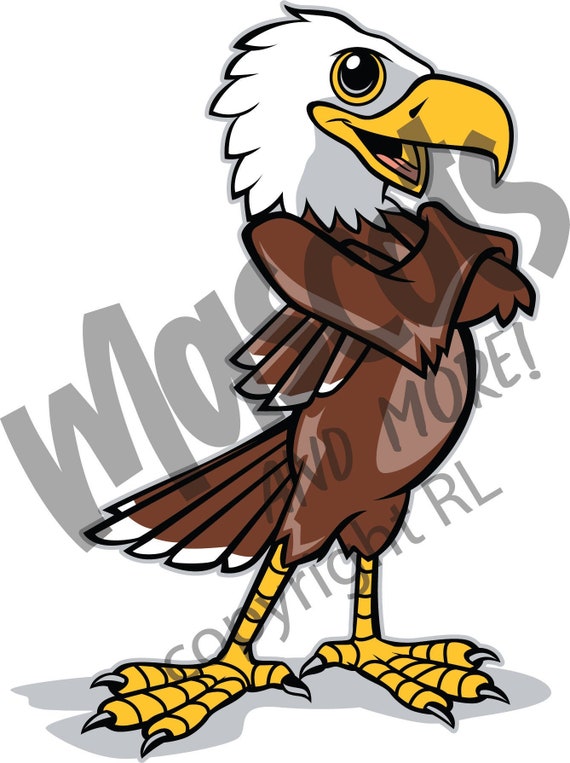 Pdf Bird Svg Eagle Mascot Png Eagle Mascot Cut Files Dxf Eagle Mascot ...