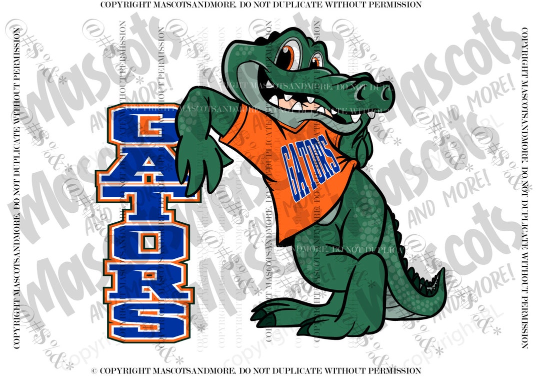 Gator Logo Mascot - Etsy