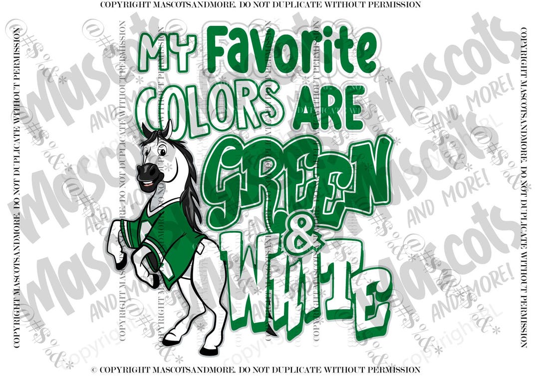 Mustang/colt Mascot in Vector, Jpeg, Png, Pdf, Eps, Svg - Etsy