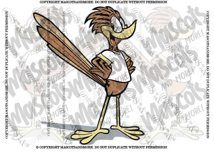 Roadrunner Cartoon Face