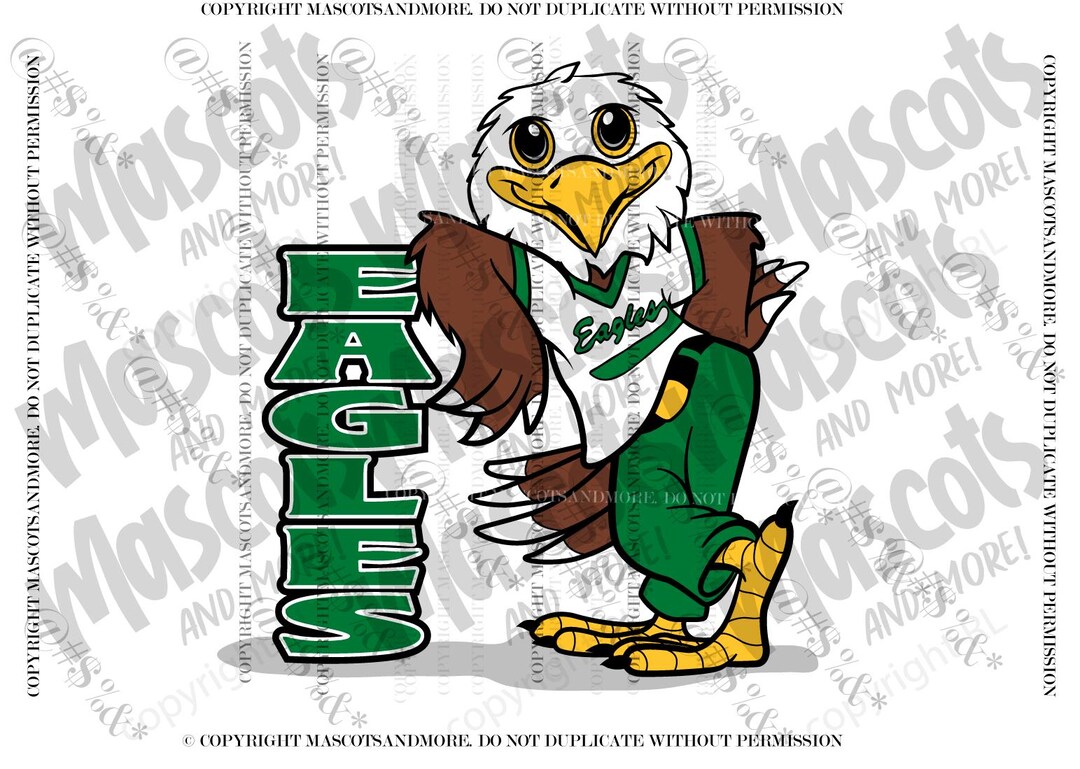 EAGLE Mascot in Vector, Jpeg, Png, Pdf, Eps, Svg - Etsy