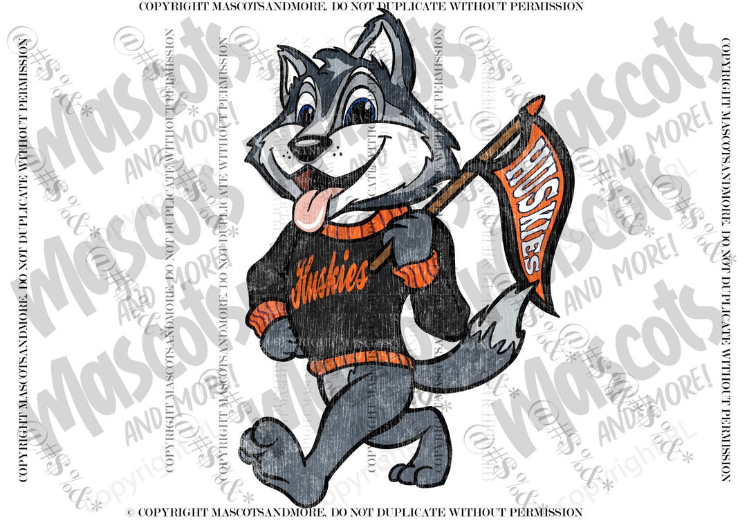 Husky Mascot in Vector, Jpeg, Png, Pdf, Eps, Svg - Etsy