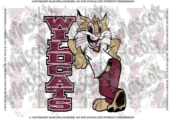 Friendly Wildcat Mascot