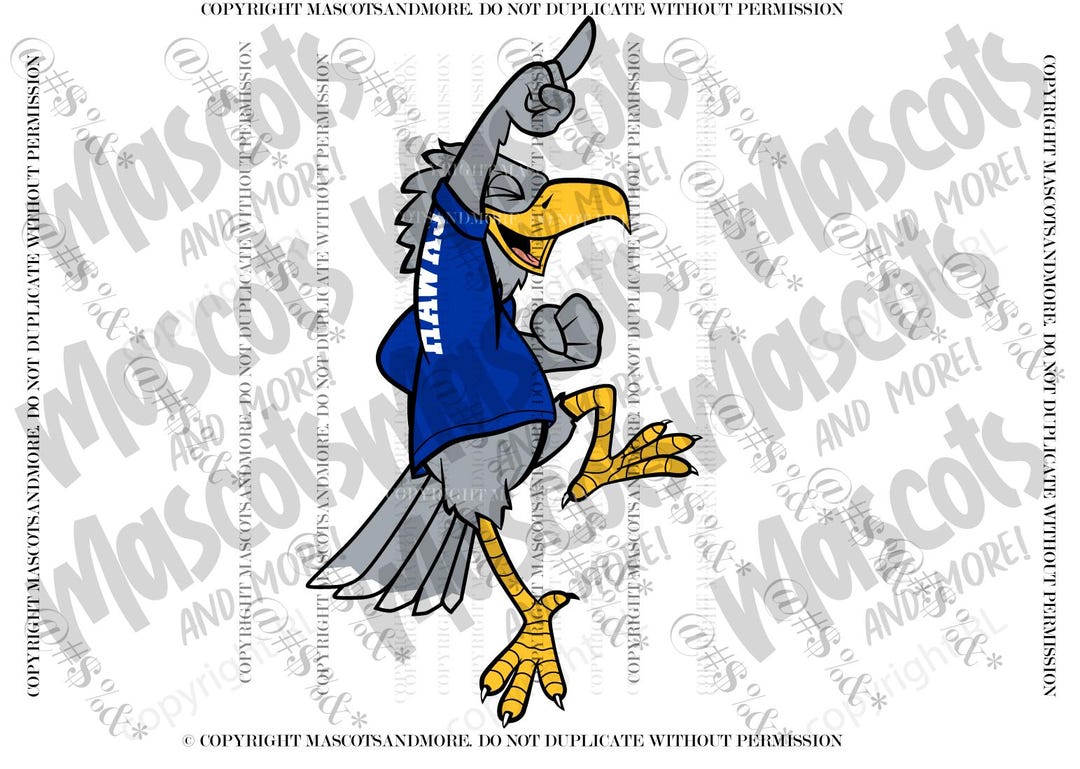 Eagle Mascot in SVG, Eps, Pdf, Png - Etsy