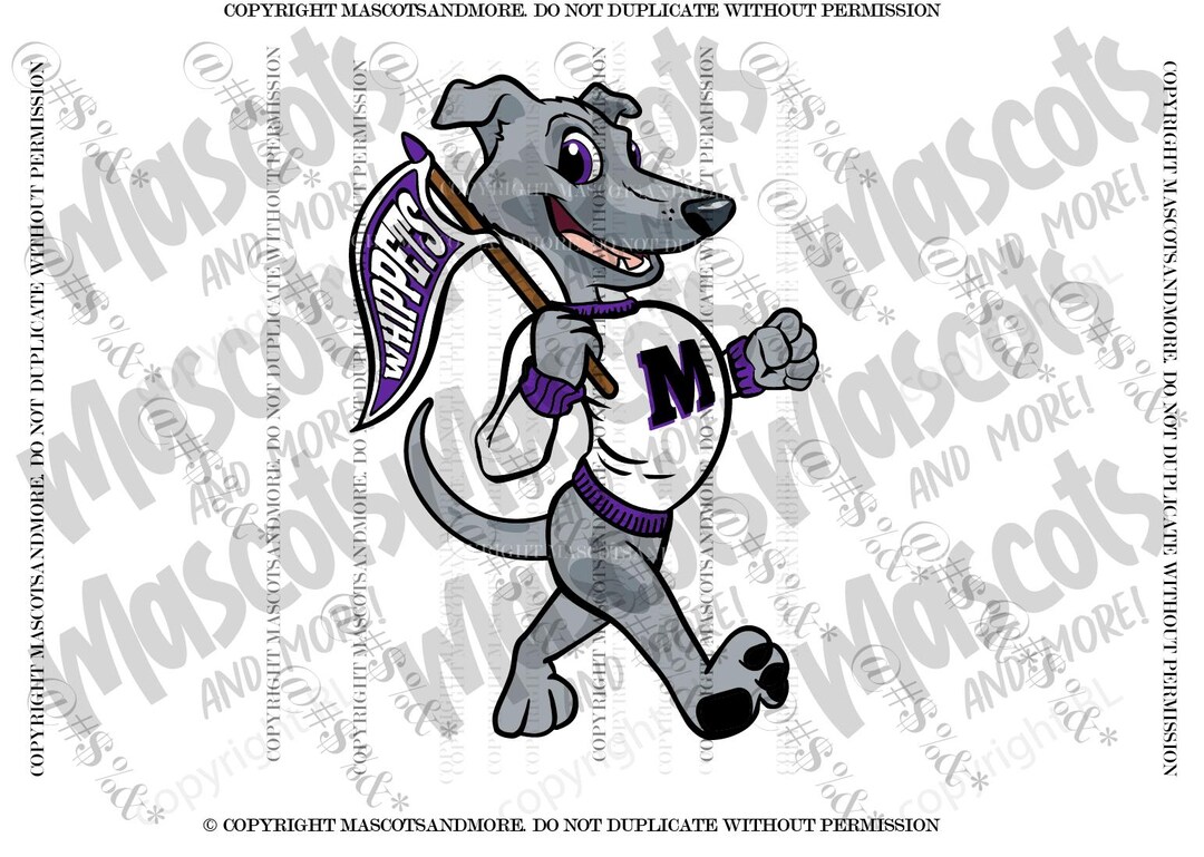 Whippets Mascot in Eps, Png, Svg, Pdf and Jpeg - Etsy