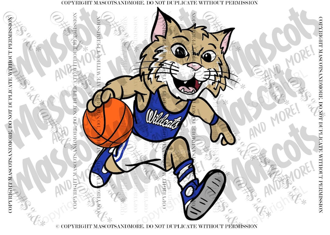 Wildcat Mascot in Vector, Jpeg, Png, Pdf, Eps, Svg - Etsy