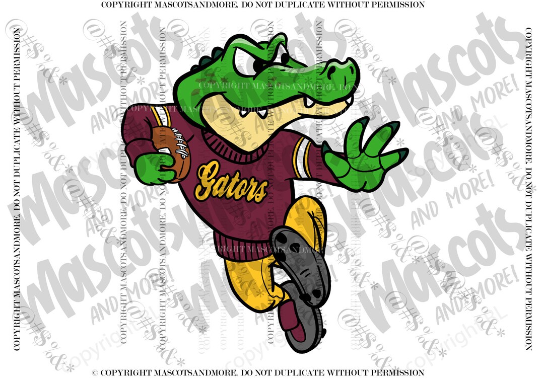 Gator Mascots in Vector, Jpeg, Png, Pdf, Eps, Svg - Etsy