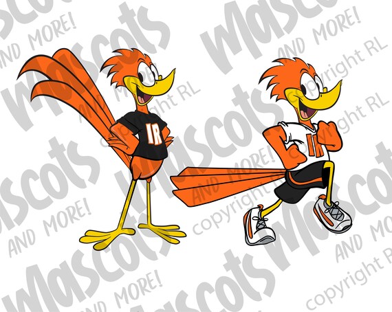 Gator Mascot Clipart Roadrunner