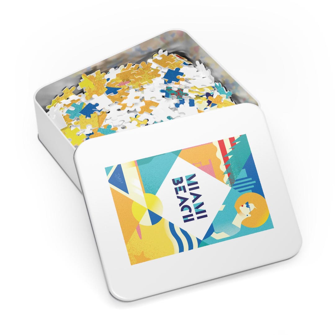 Miami Beach | Puzzle (1000-piece) - Etsy