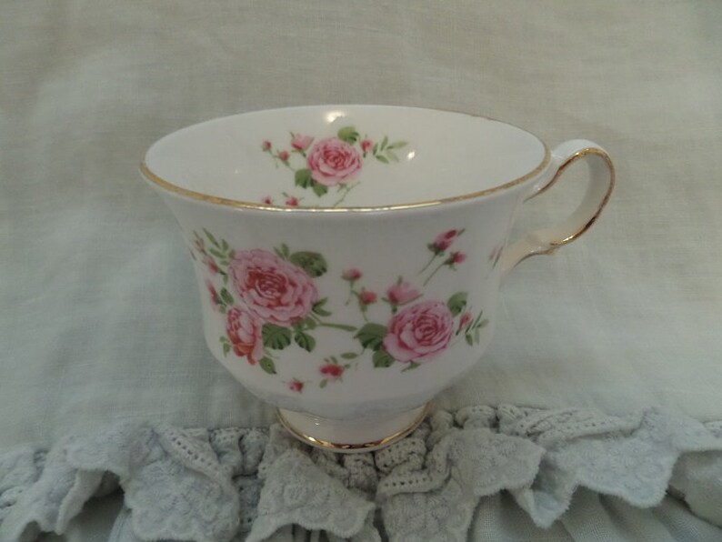 Assorted Set Of 6 Shabby English Roses Antique Tea Cups | Etsy