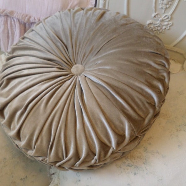 Velvet Ruffle Pillow - Etsy