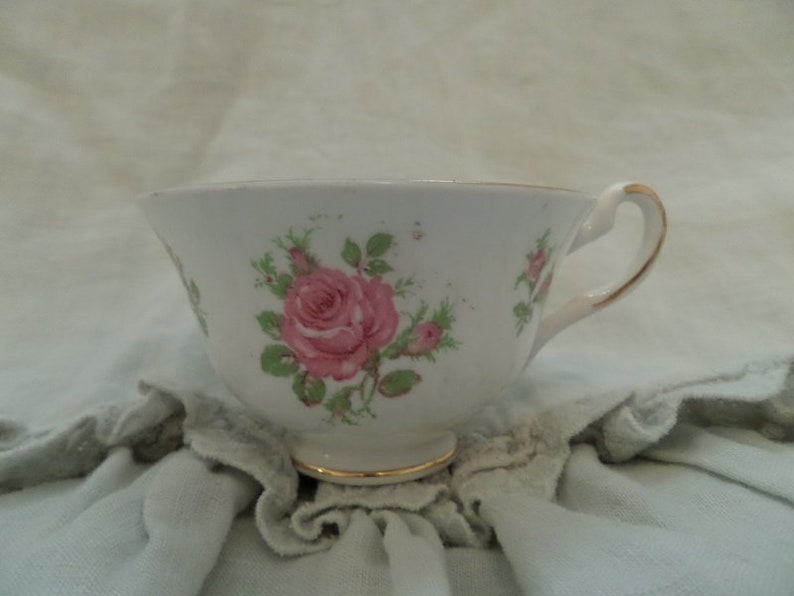 Assorted Set Of 6 Shabby English Roses Antique Tea Cups | Etsy
