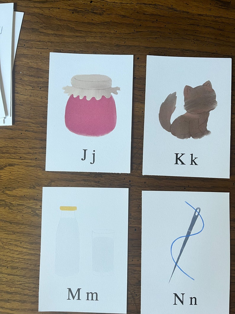 PRINTABLE - Farm Unit Study - Homeschool - Preschool Alphabet Cards ...