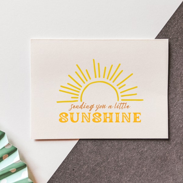 Sunshine Cards - Etsy