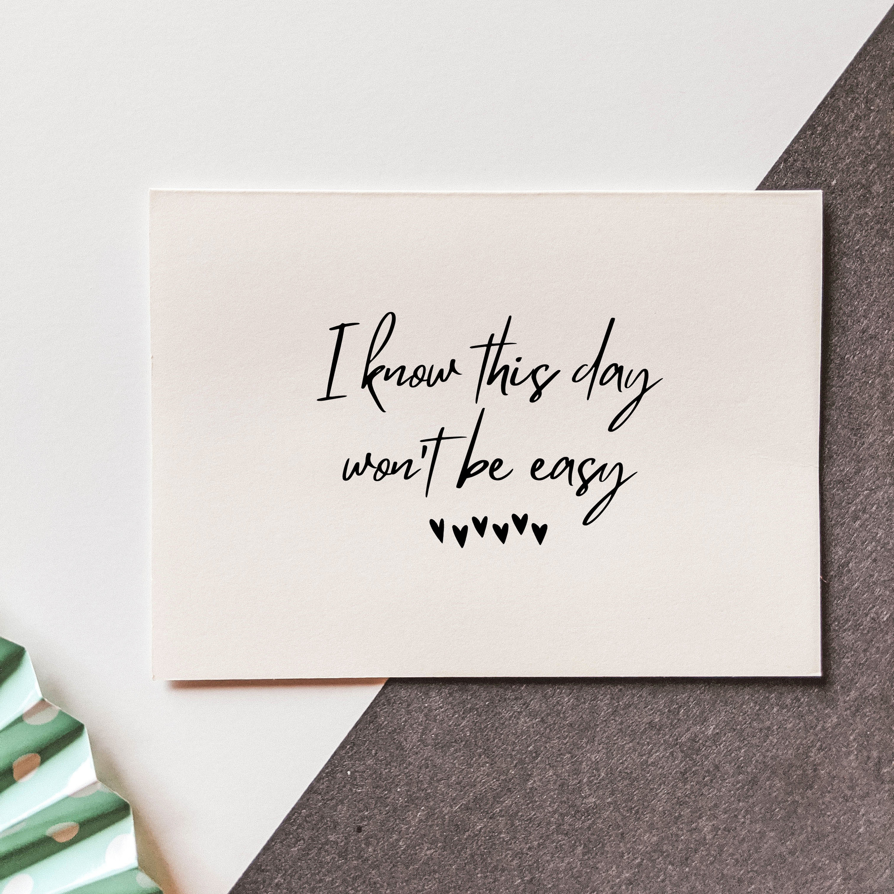 Anniversary Grief Card - Sympathy Card - Sentimental Card - Death ...