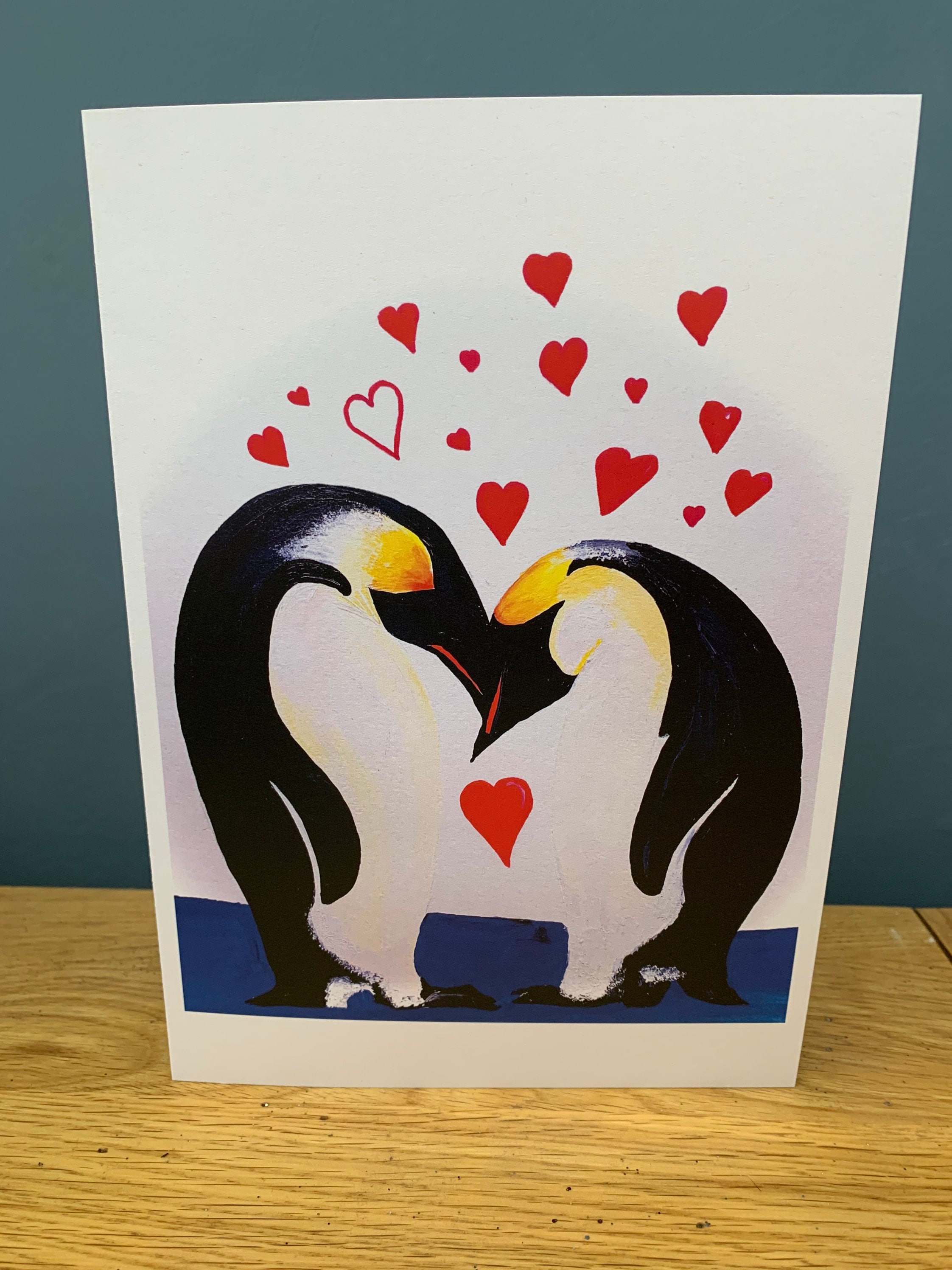 Penguin Love Heart