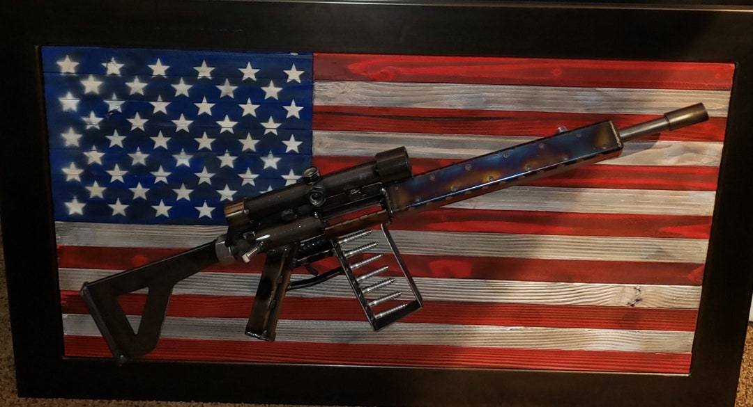 Scrap Metal AR-15 - Etsy