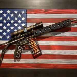 Scrap Metal AR-15 - Etsy