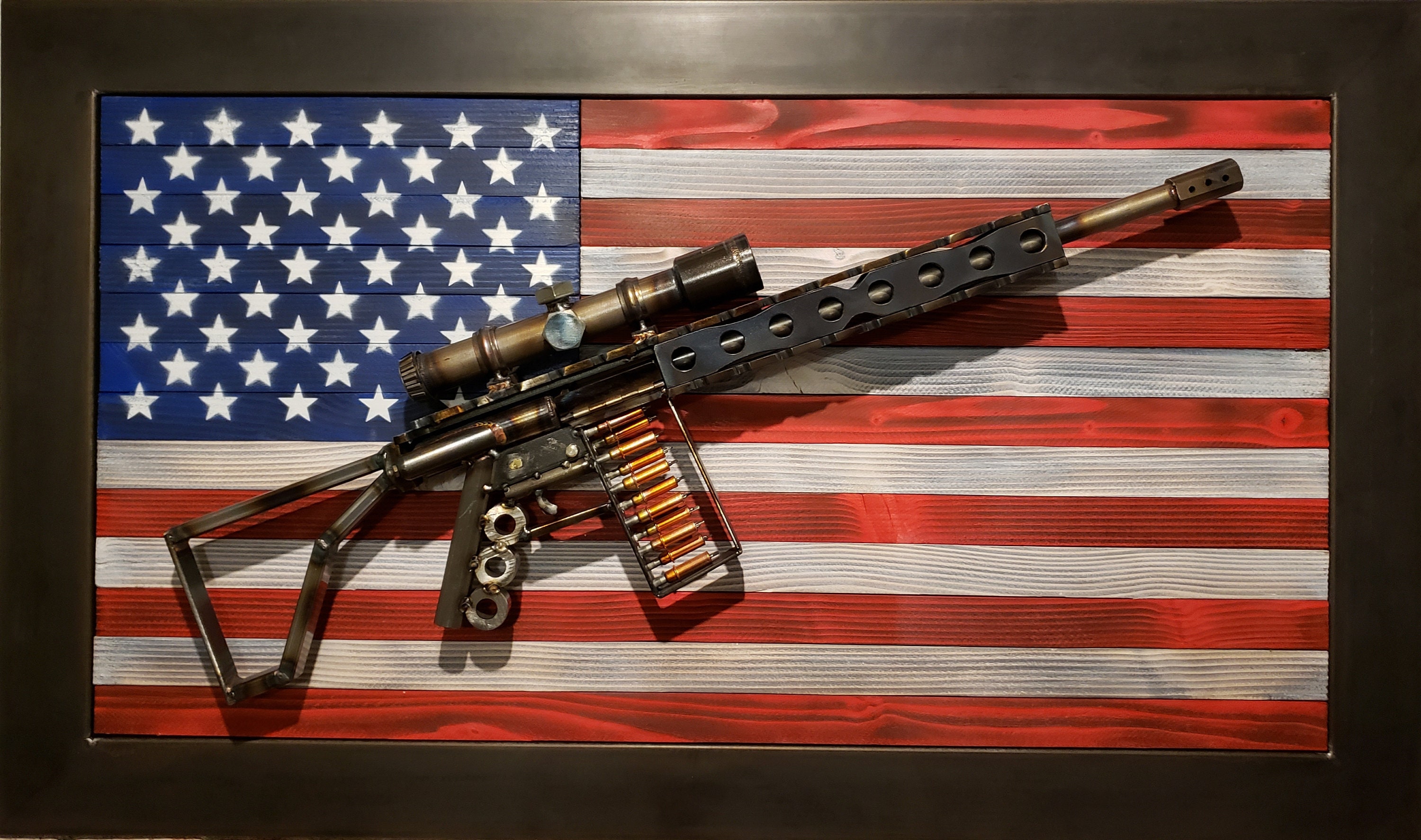 Scrap Metal AR-15 - Etsy