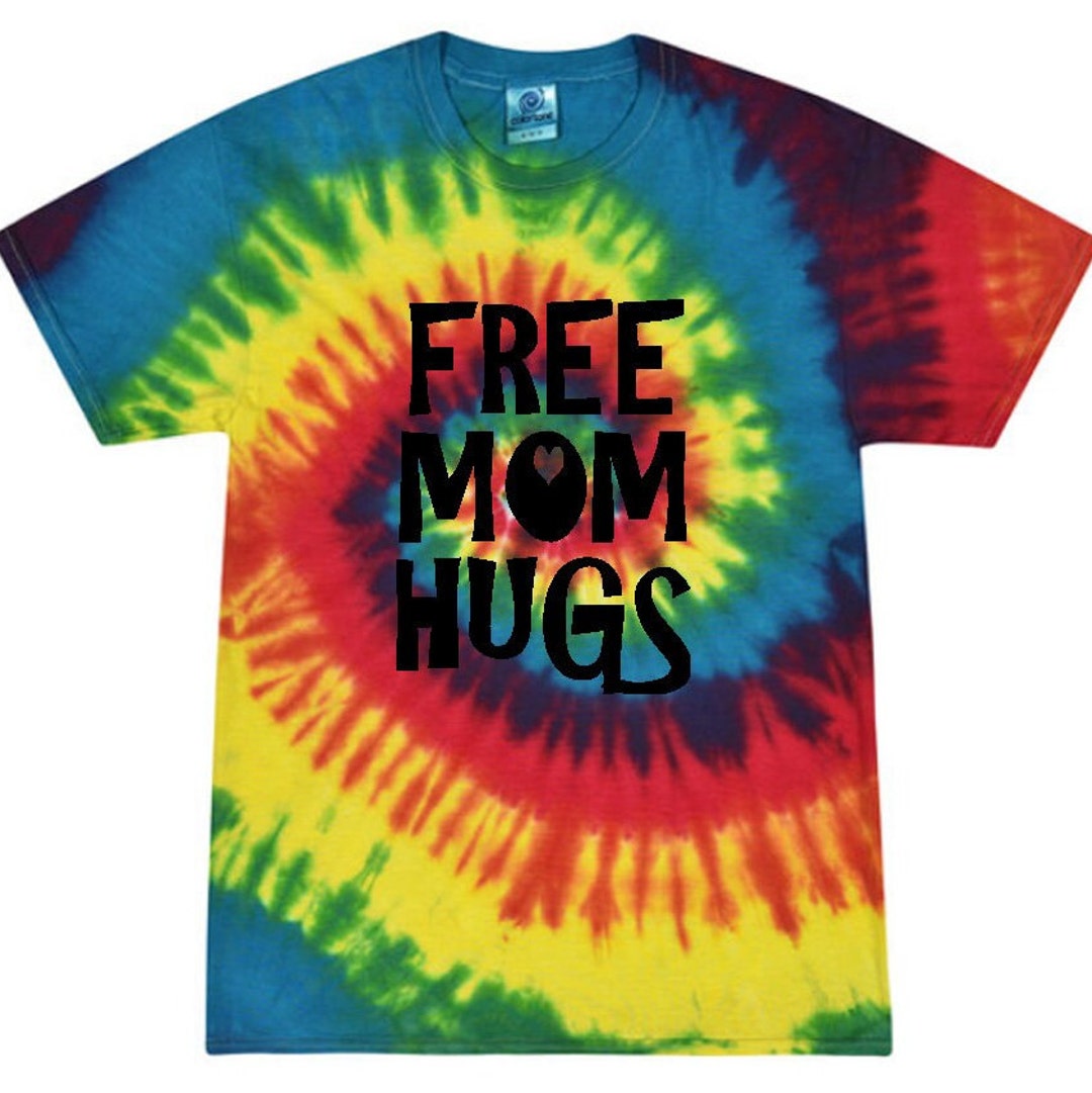 Free Mom Hugs T Shirt Pride Proud Mother Love Everyone Custom Shirt ...