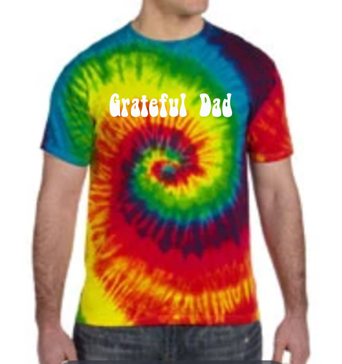 Grateful Dad T Shirt Dead Head Dad Fathers Daddy Day - Etsy