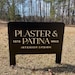 Custom Business Logo Yard Sign: Metal Advertising Stake for Job Sites ...