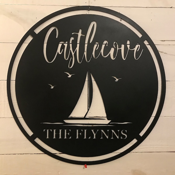 Outdoor Metal Sailboat - Etsy