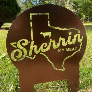 Custom Business Logo Yard Stake Business Signs for Festivals Metal ...