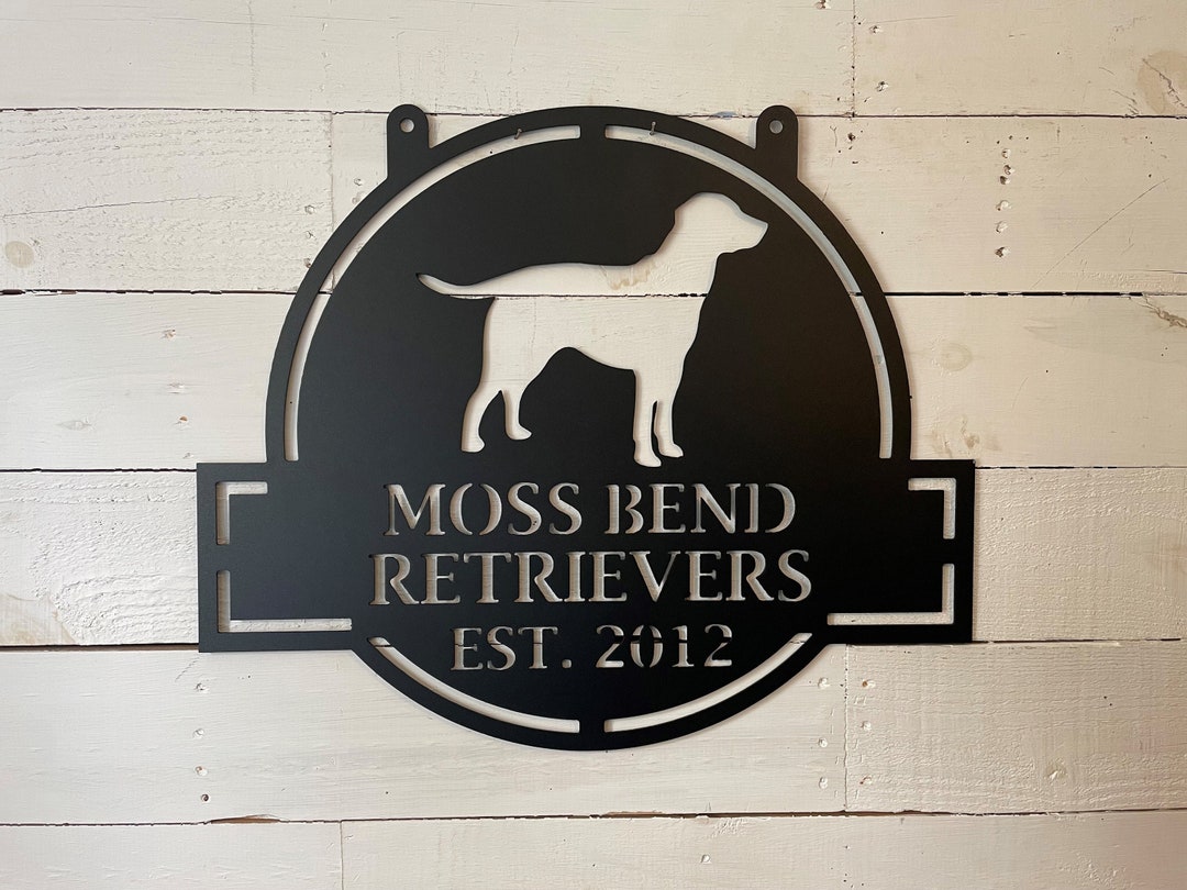 Custom Labrador Retriever Metal Sign; Gift for Lab Lovers; Duck Hunting ...