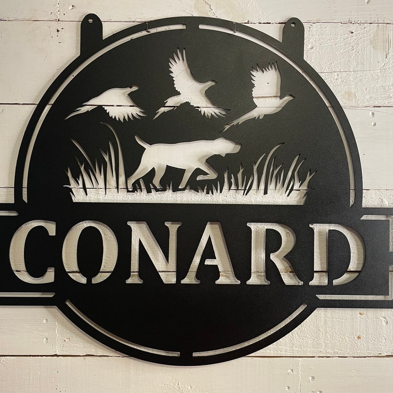 Metal Hunting Sign - Etsy